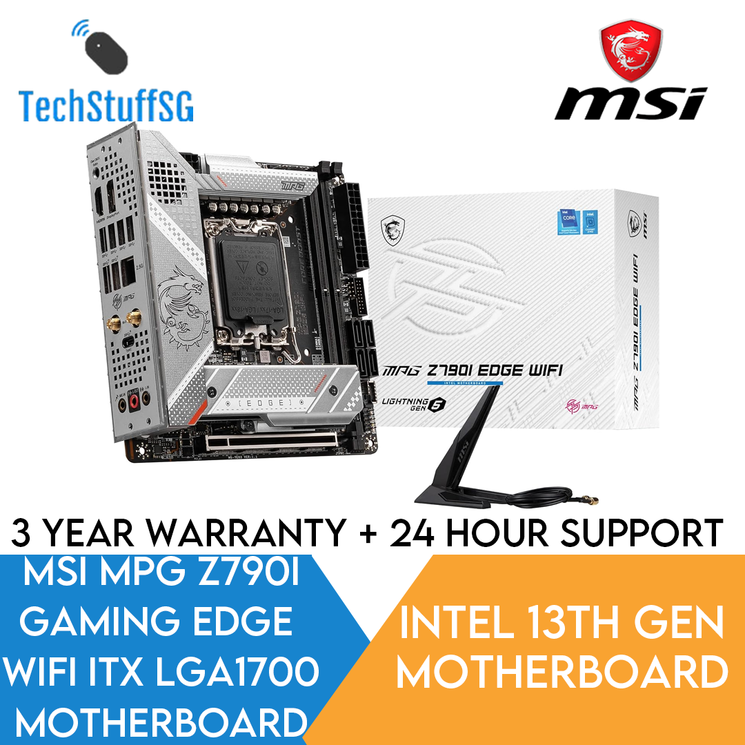 MSI MPG Z790I/Z790 I EDGE WIFI LGA 1700 DDR5 Wi-Fi 6E INTEL Z790 Mini ...