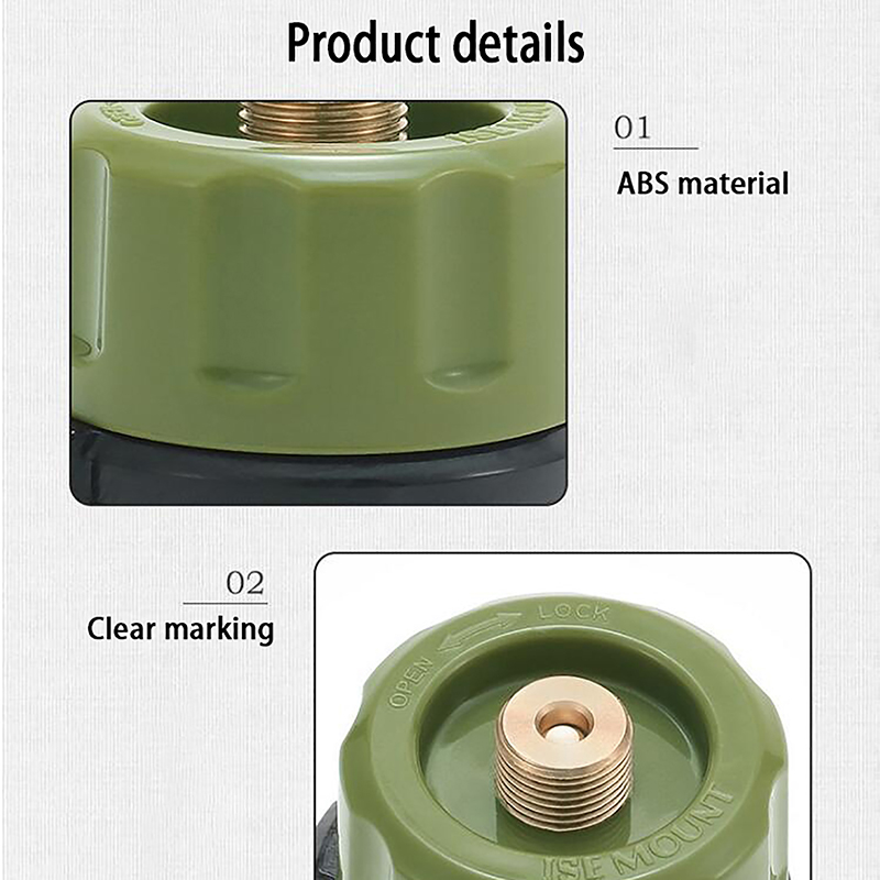 Outdoor Camping Stove Gas Tank Conversion Adapter Gas Burner Picnic ...