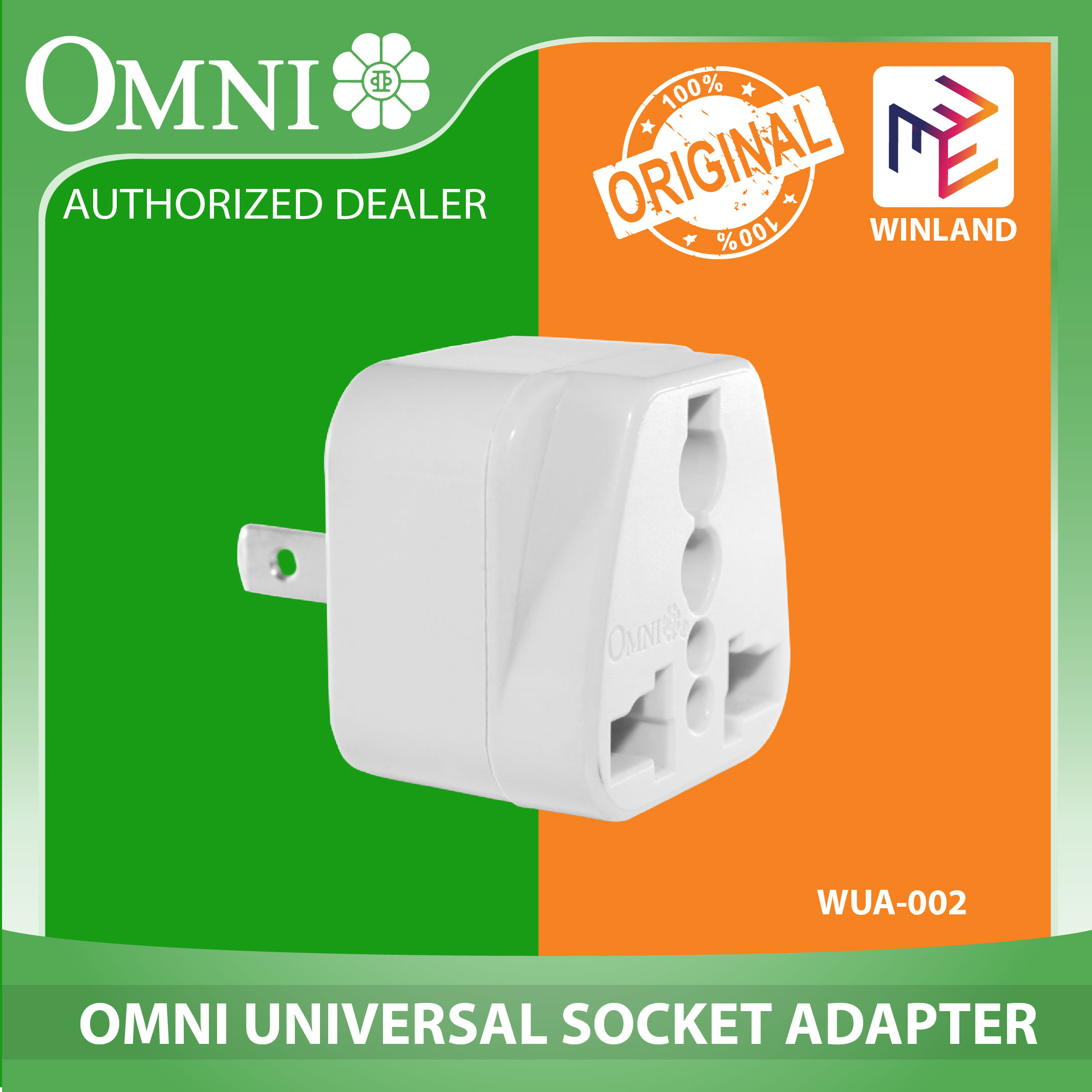 OMNI by Winland Universal Socket Adapter Plug Adapter Outlet Adapter ...