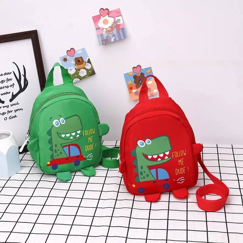 Anti-Lost Equipped with Anti Loss Rope Cute 3D Dinosaur Print Shoulder Bags for Kids, Cartoon ...