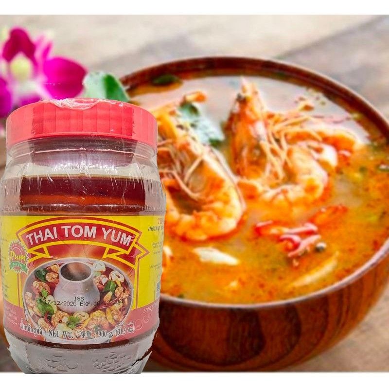 🇹🇭ORIGINAL Pati Tomyam Thailand 900g (XXL) HALAL Madam Pum (tomyam ...