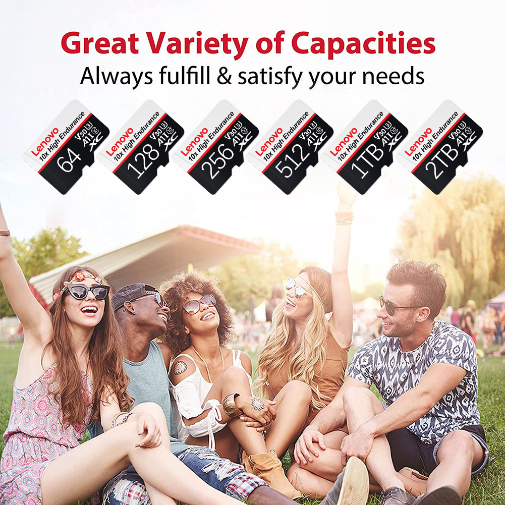 Real SD Memory 2TB SD 1TB 512GB Tarjeta SD Cards 128GB 256GB For ...