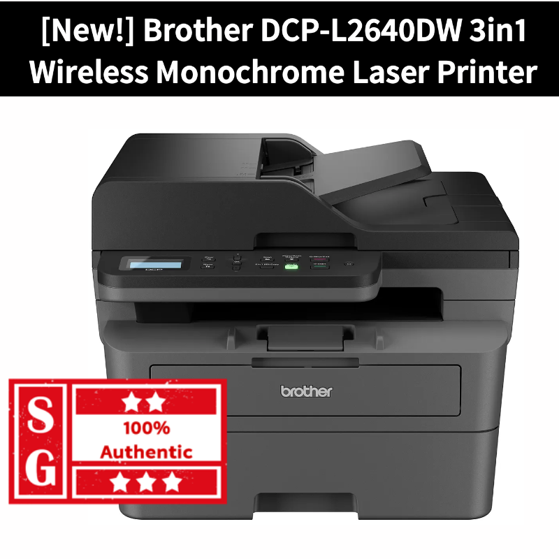 [NEW!] Brother DCP-L2640DW Compact Monochrome Laser Multi-Function ...
