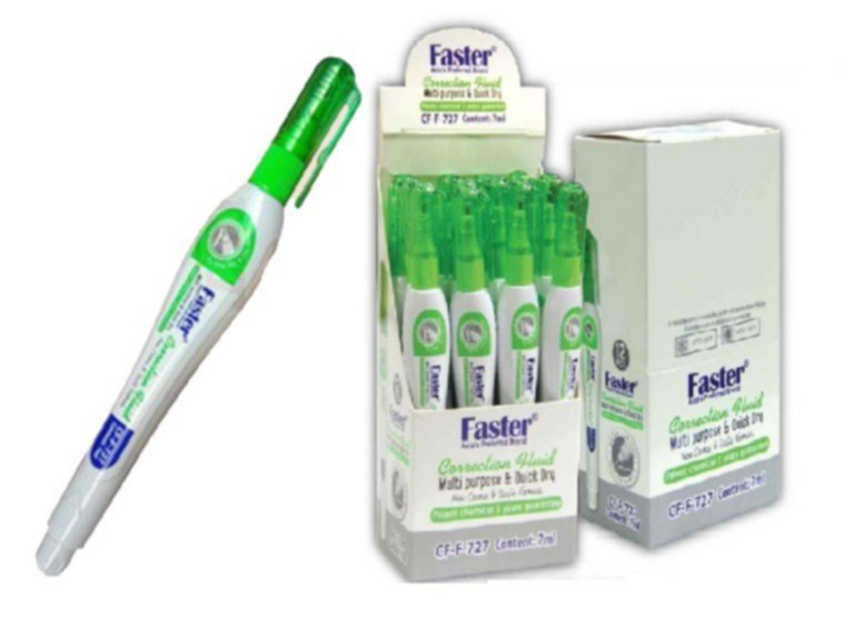 Faster Liquid Paper / Correction Pen 7ml (Papermate-liked) | Lazada
