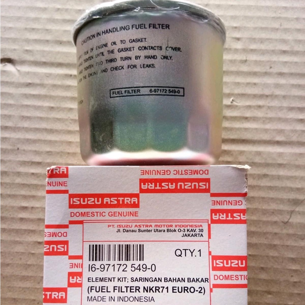 Fuel Filter Isuzu Panther Turbo Isuzu Elf Original Parts Isuzu Astra ...