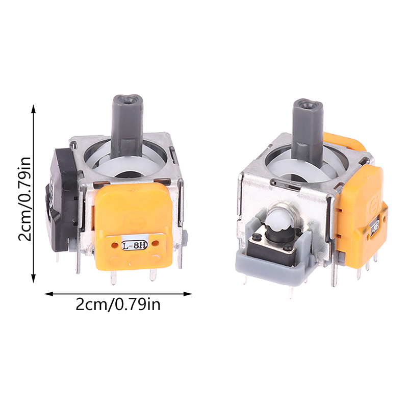 1PCS New 3D Analog Stick Sensor Module For PS4 050 055 030 040 Controller Hall Effect Joystick ...