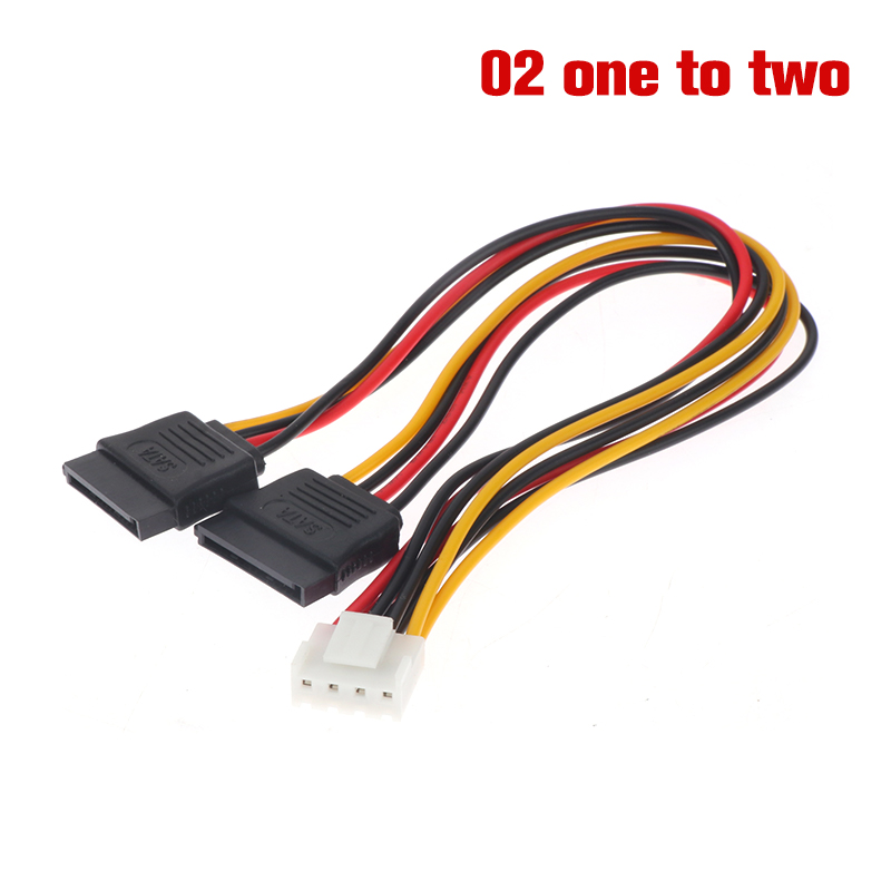 4P SATA Power Cable For Hikvision DAHUA Mini VCR IP Camera CCTV Hard ...