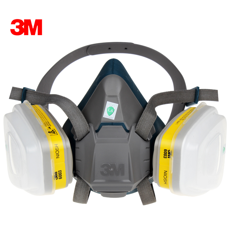 3M 6502QL+6003 gas shield filter box anti-chlorine and sulfur disulfide ...
