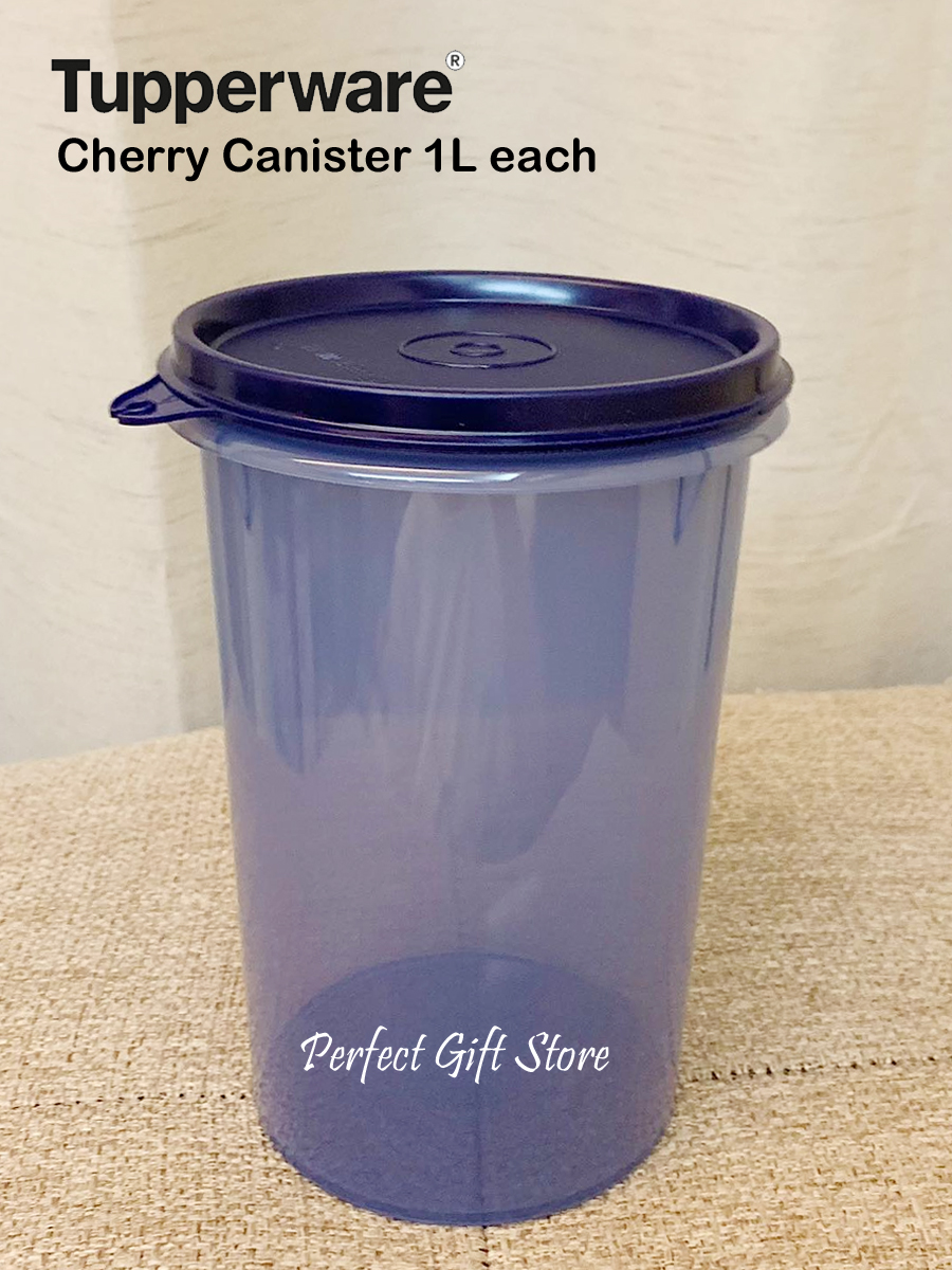 Original Tupperware Cherry Canister 1L each | Lazada PH