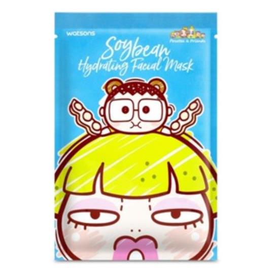 WATSONS Pocotee Friends Soybean Hydrating Mask 1s | Lazada
