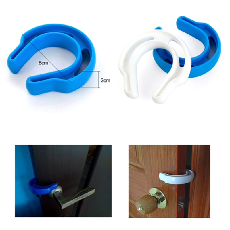 First Responder Door Jam Security Stops Edge Plastic C-Shaped Wedge ...