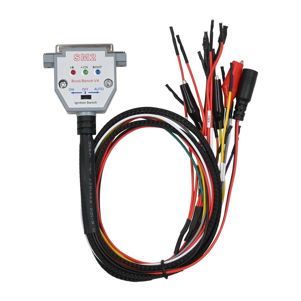 【Free shipping】 3 Led Lights Switch Boot Bench Cable For Sm2 Pro J2534 ...