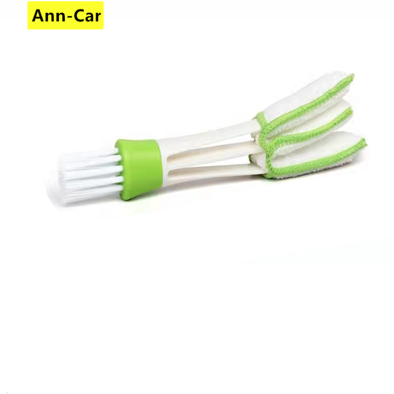 Ann-Car】เครื่องมือทำความสะอาดช่องแอร์รถยนต์สไลด์คู่1ชิ้นแปรงอเนกประสงค์ ...