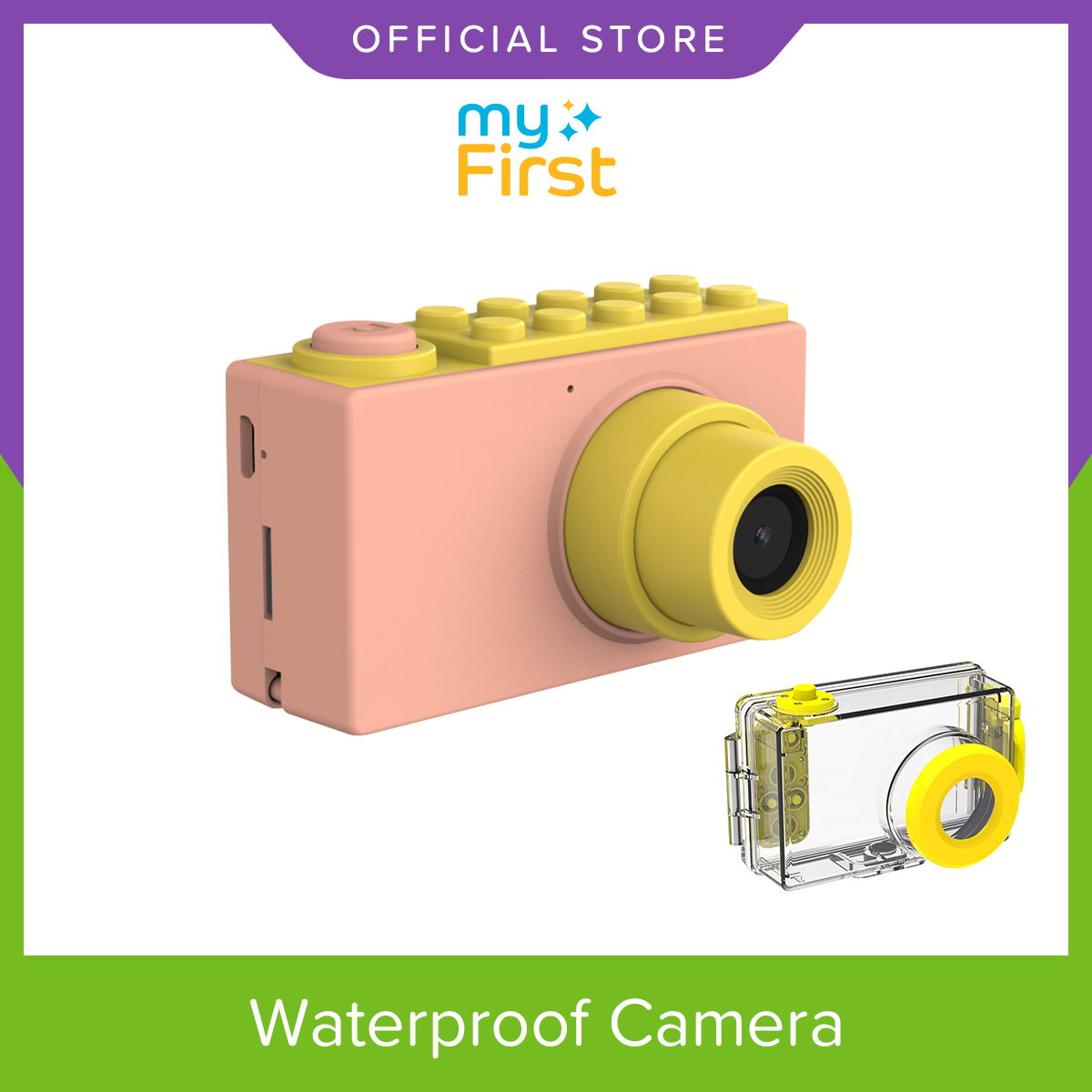 myFirst Camera 2 - IPX8 Waterproof Camera Up to 3m Diving Underwater ...