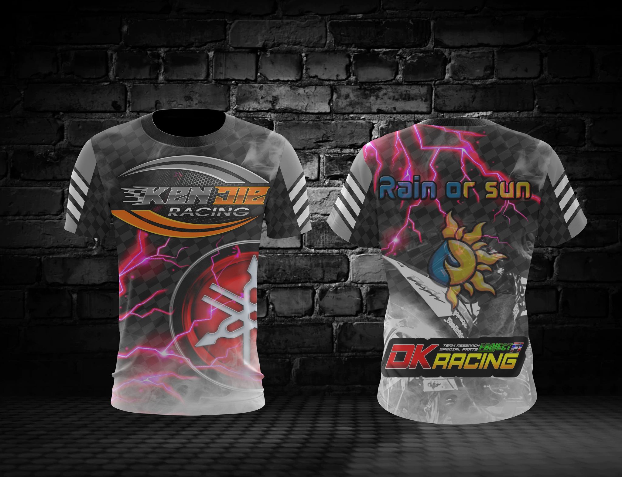 K. RACING 01 T-SHIRT FREE CUSTOMIZE OF NAME & NUMBER ONLY full ...