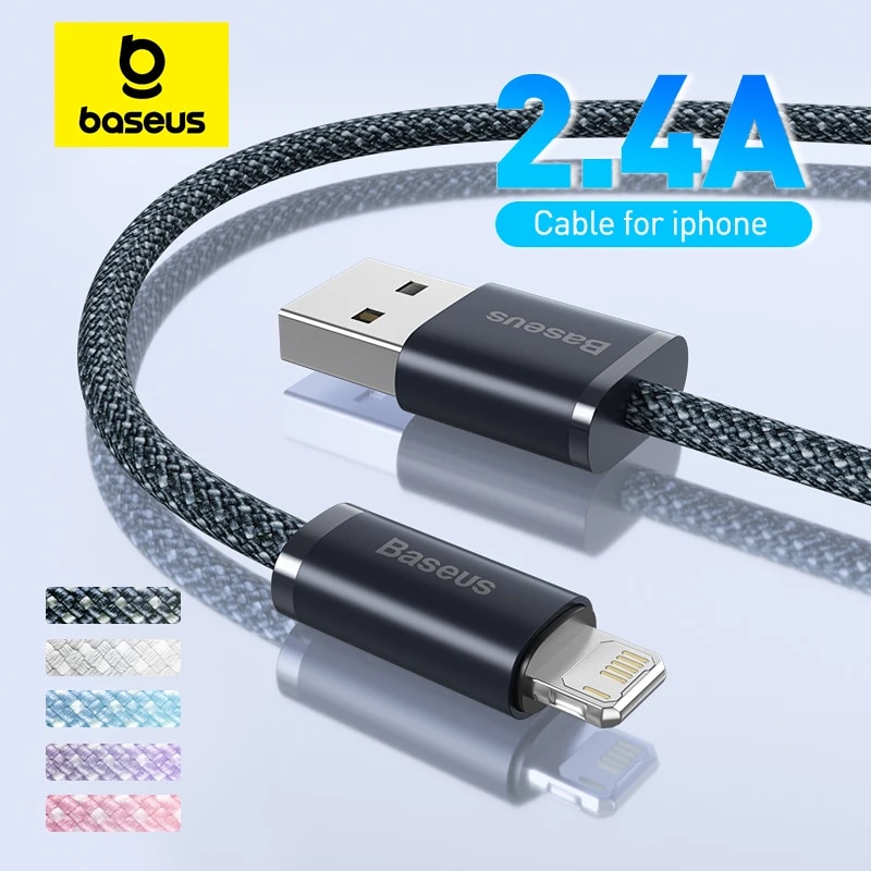 Baseus USB Cable for iPhone 14 13 Pro Max Fast Charging USB Cable for ...