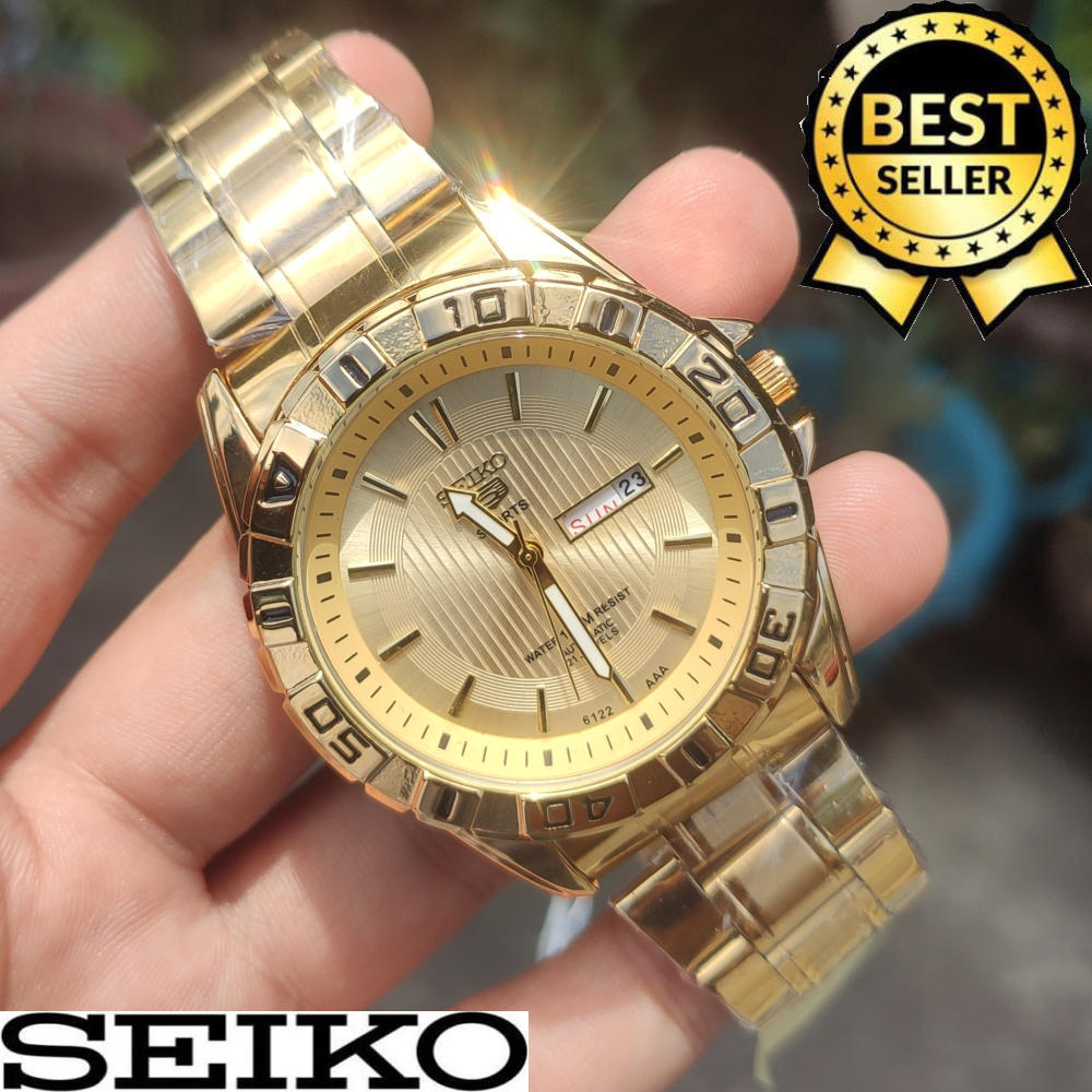 Seiko Krei ATJ Expensive 5 21 Jewels Water Resist Day & Date Auto Hand ...