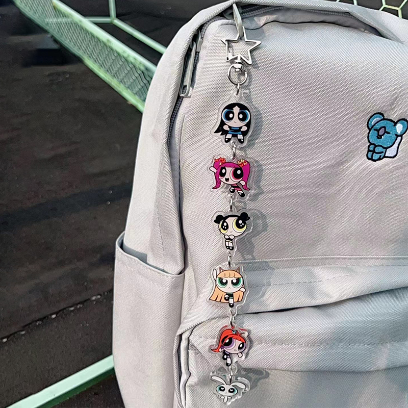 Kpop Idol RIIZE GIDLE ZB1 Acrylic Charm Keychain Cartoon Long String ...