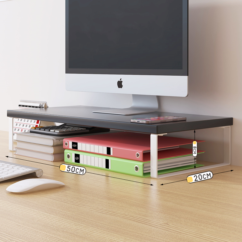 Meja Monitor Stand Rak Monitor Desk Organizer Rak Monitor Komputer Rak ...