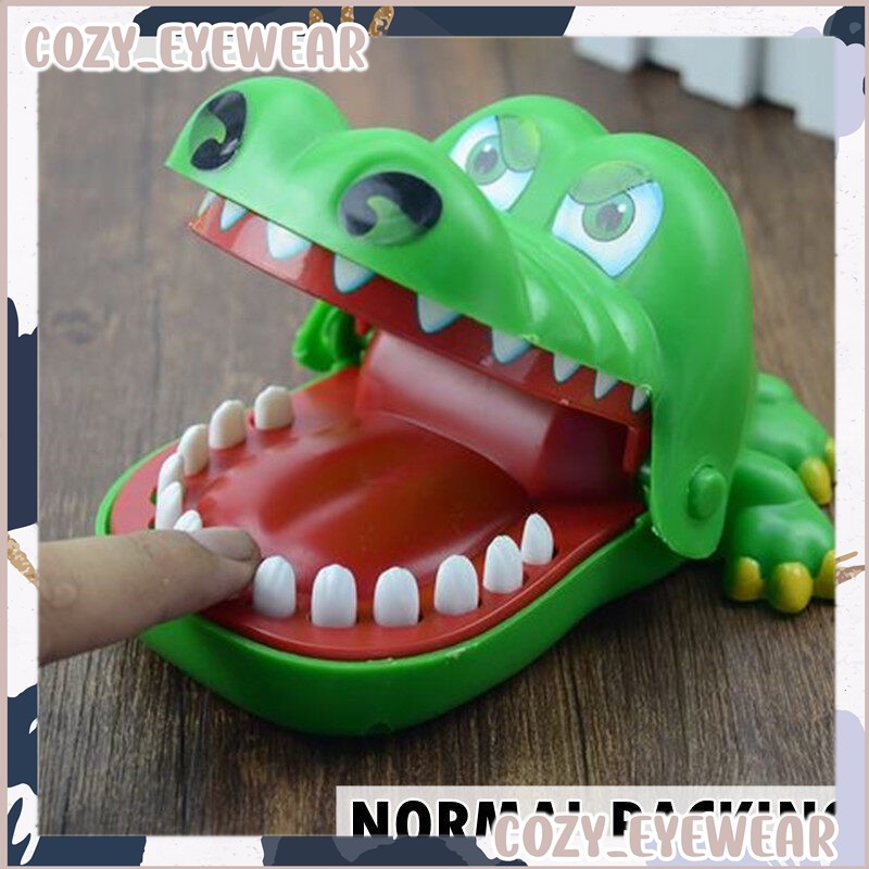 Family Game For Kids Gift Funny Big Crocodile Dentist Shark Tooth ...