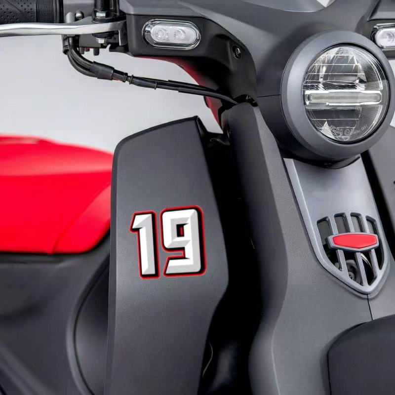 Motorcycle Accessories Sticker Car Styling And Decals 0 To 9 Creative ...