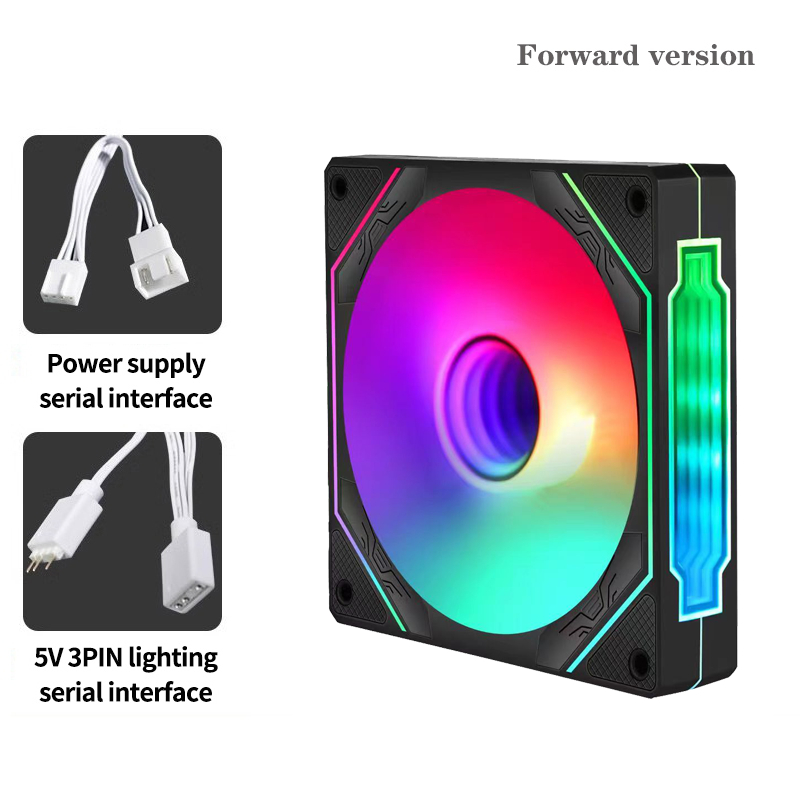 【Top-rated】 OEM PRISM 4 PRO Computer Chassis Fan 120mm 5V 3PIN ARGB 4 ...