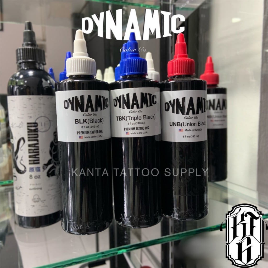 Dynamic ink สีไดนามิก ขนาด 8 oz (นำเข้า USA) สีแท้ 100 - กันตะแทททูซัพพ ...