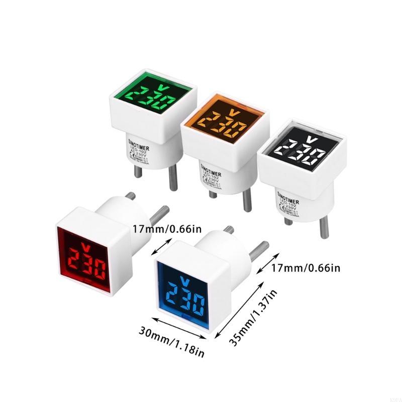 Multifunctional Digital Voltmeter 220V/230V Digital voltages Meter ...