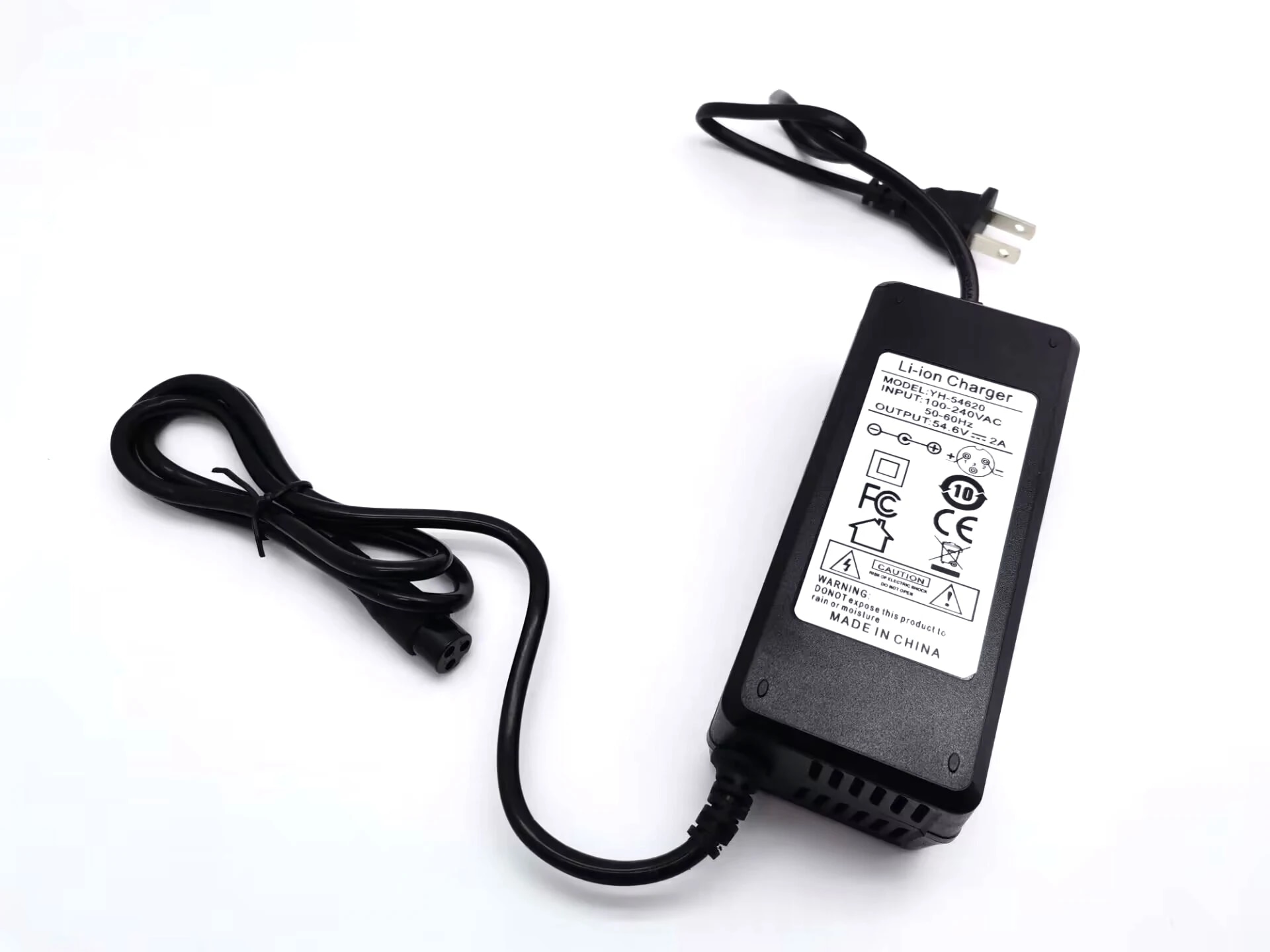 【In-demand】 3 Hole Lithium Charger 54.6v 2.0a Charger For 48v M4 Charge ...