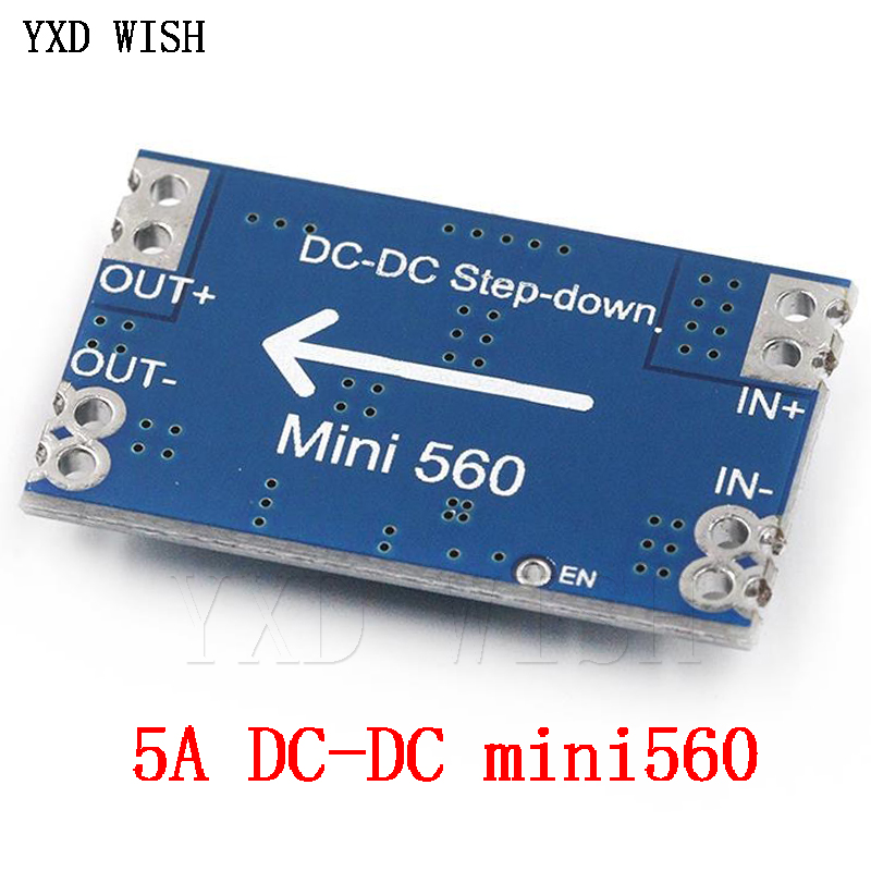 5pcs 5a Dc-Dc Mini560 Step-Down Stabilized Voltage Supply Module Output ...