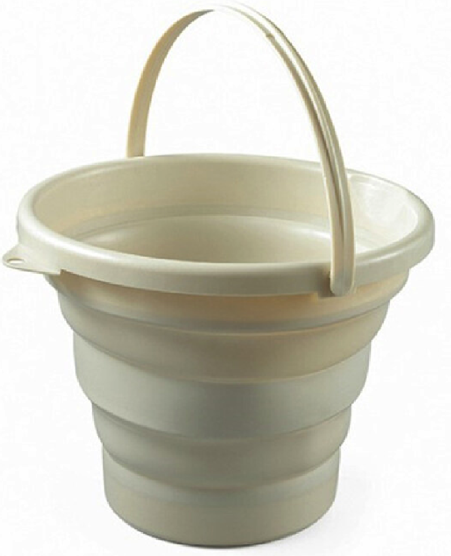 Premium Collapsible Foldable Pail Bucket home kitchen bathroom Folding ...