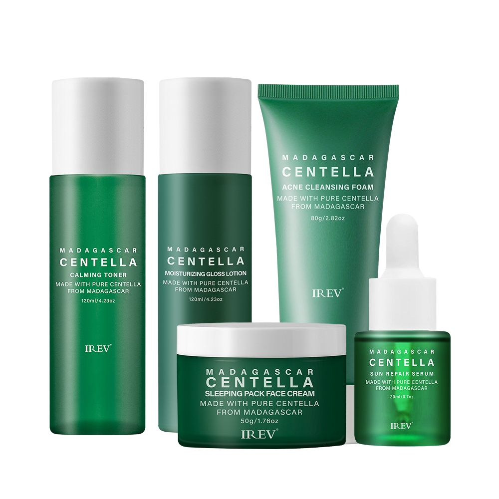 Centella Series Facial Cleanser Essence Toner Face Lotion Cream ...