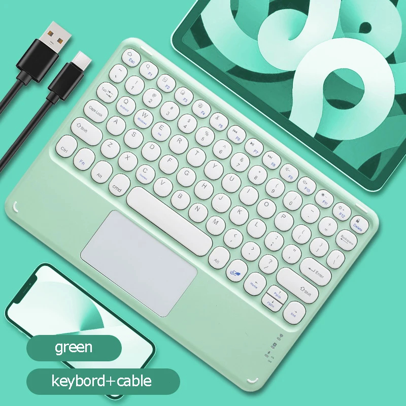 gMaiMengShangMa Mini Touchpad Rechargeable Wireless Keyboard for ...