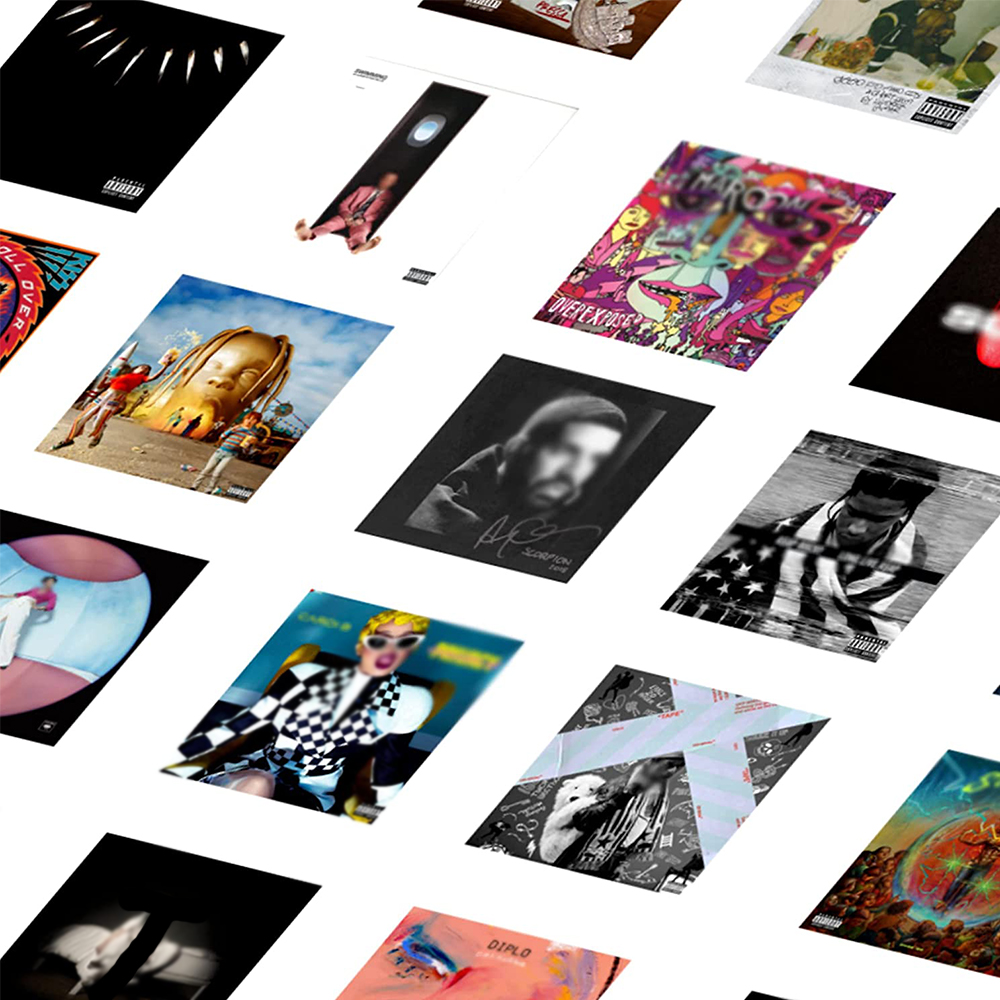 【Folio & Light】10/30/50/80pcs America Vintage Posters Wall Collage Kit ...
