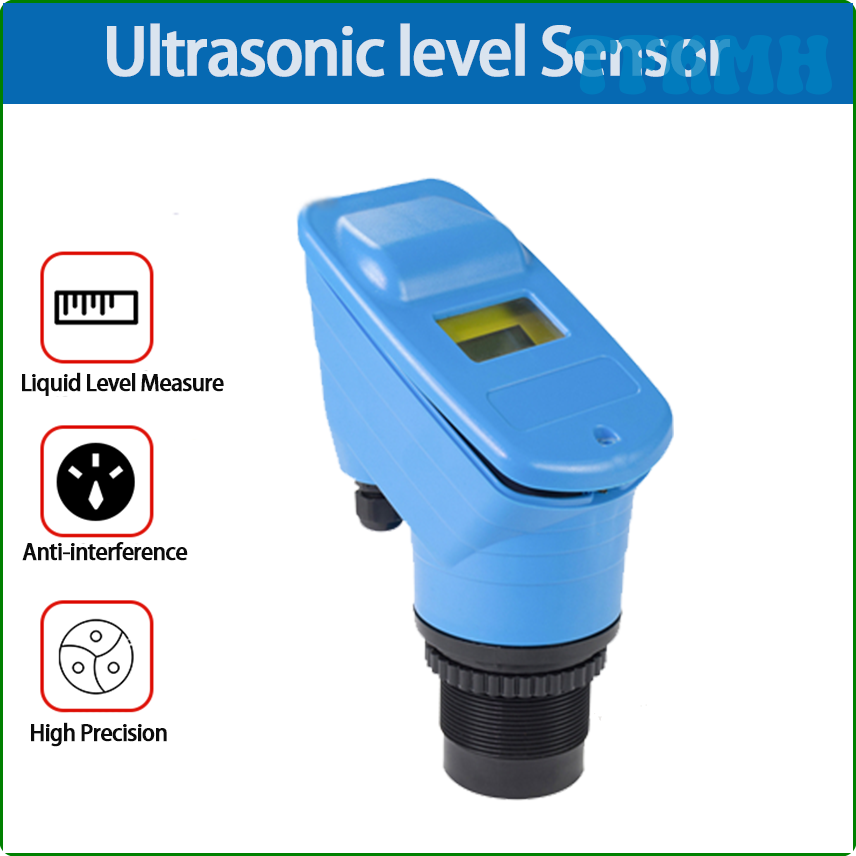 TFKMH Tank Level Indicator Monitor Ultrasonic Water Level Sensor with ...