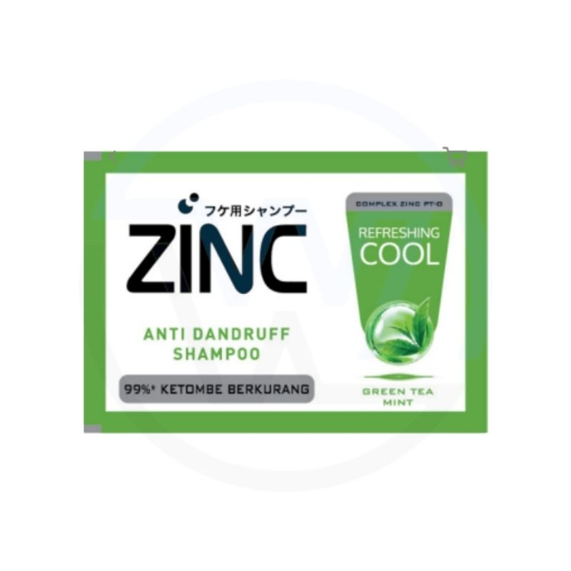 Zinc Shampoo 10ml × 12 Sachet 1 Renceng | Lazada Indonesia