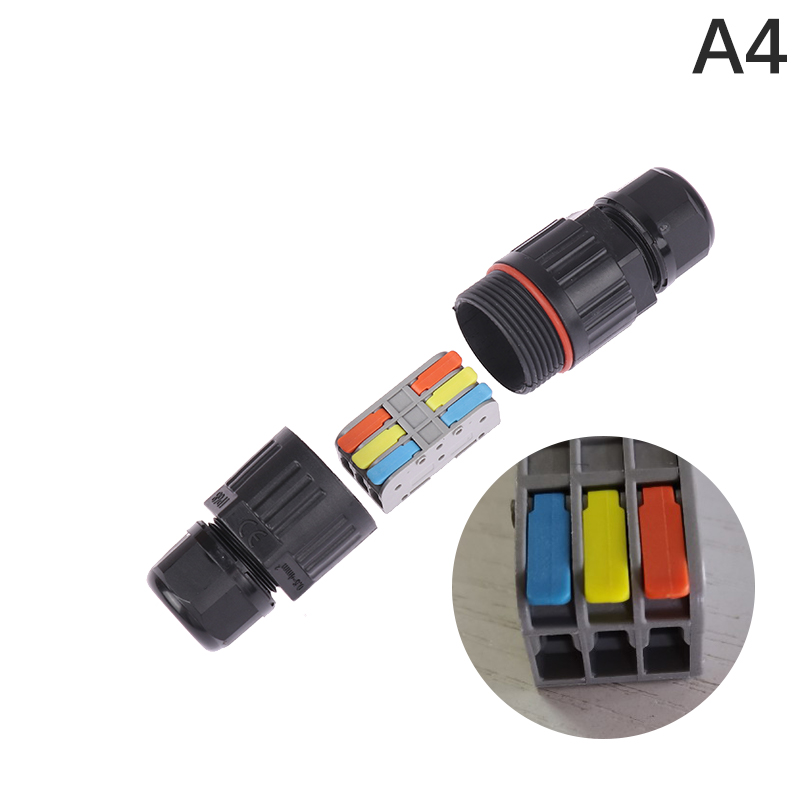 IP68 Cable Waterproof Joint Wire Quick Connection Waterproof Connector ...