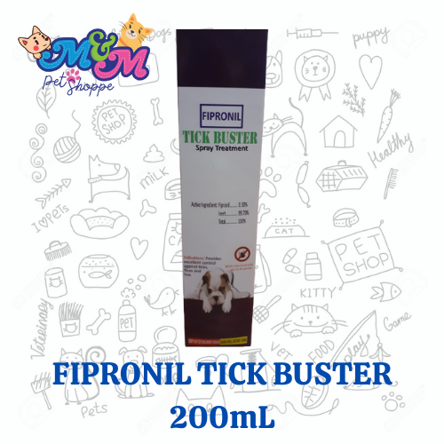 FIPRONIL TICK BUSTER Spray Treatment 200ml | Lazada PH