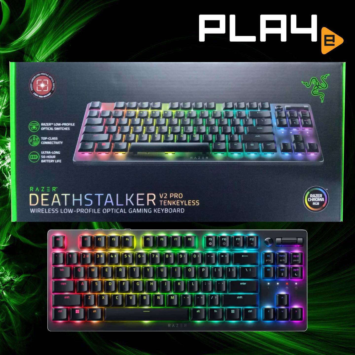 Razer DeathStalker V2 Pro Tenkeyless Keyboard | Lazada Singapore
