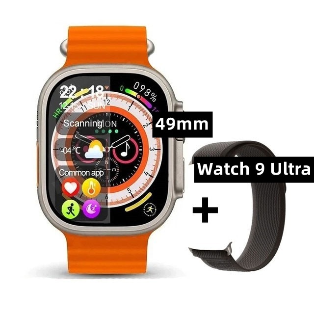 Smart Watch 49Mm Ultra 9 Bluetooth Call NFC Compass Route Track Ip68 ...