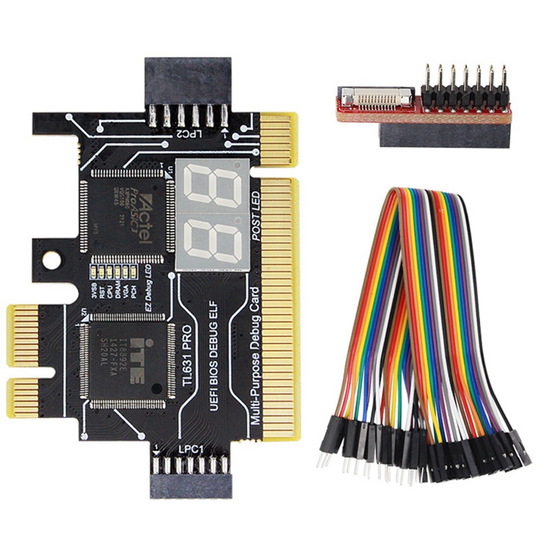 TL631 PRO Universal Laptop PCI Diagnose Card PC PCI-E Mini LPC ...