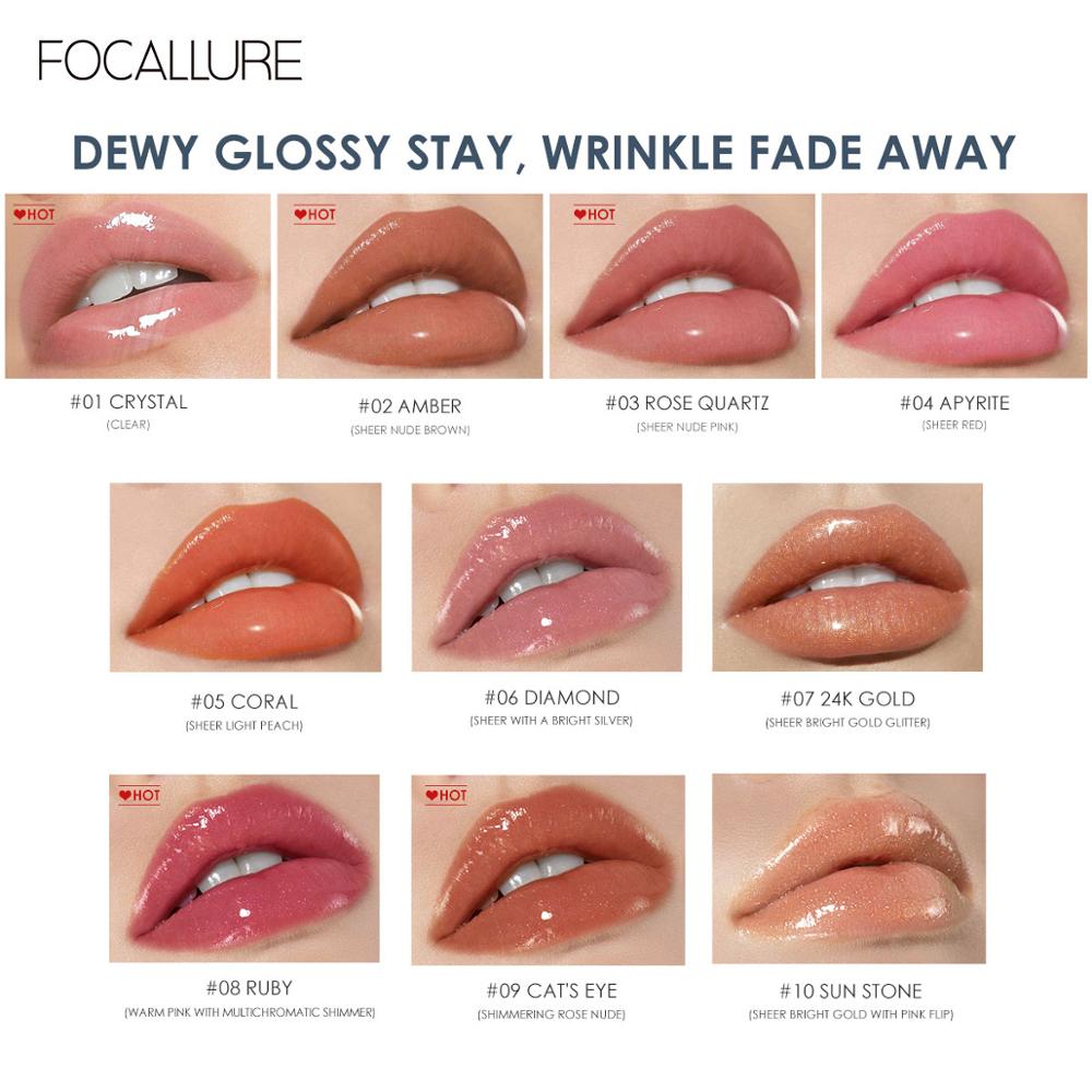 FOCALLURE Wholesale16 Colors Lip Makeup Matte Lip Gloss Long Lasting ...