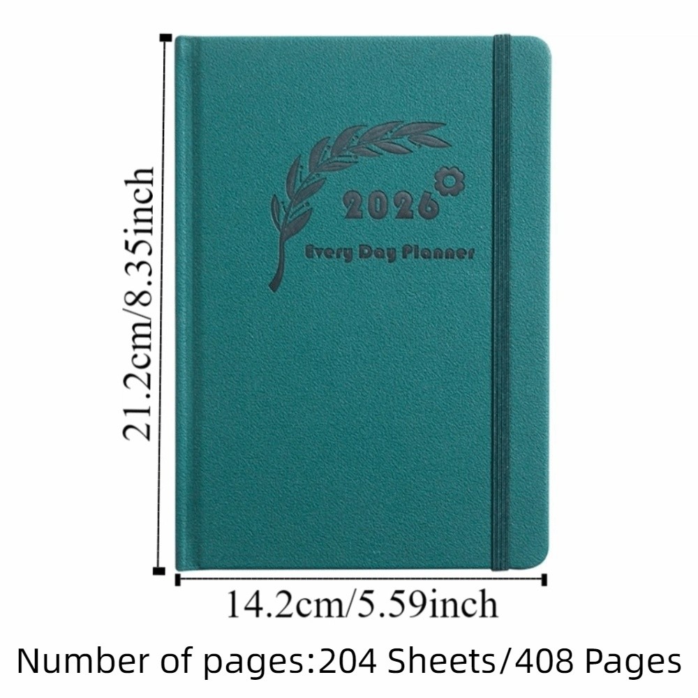 Taking Notes English 2026 Schedule Planner Notepad Wear-resistant ...