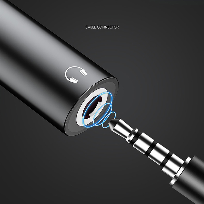 USB C DAC Adapter 2 In 1 Type C To 3.5 Earphone Adapter Audio Type-c To ...