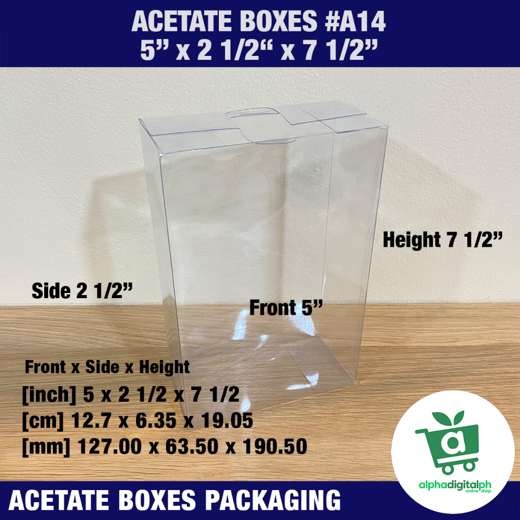 Acetate Boxes Different Sizes PAGE 1 | Lazada PH