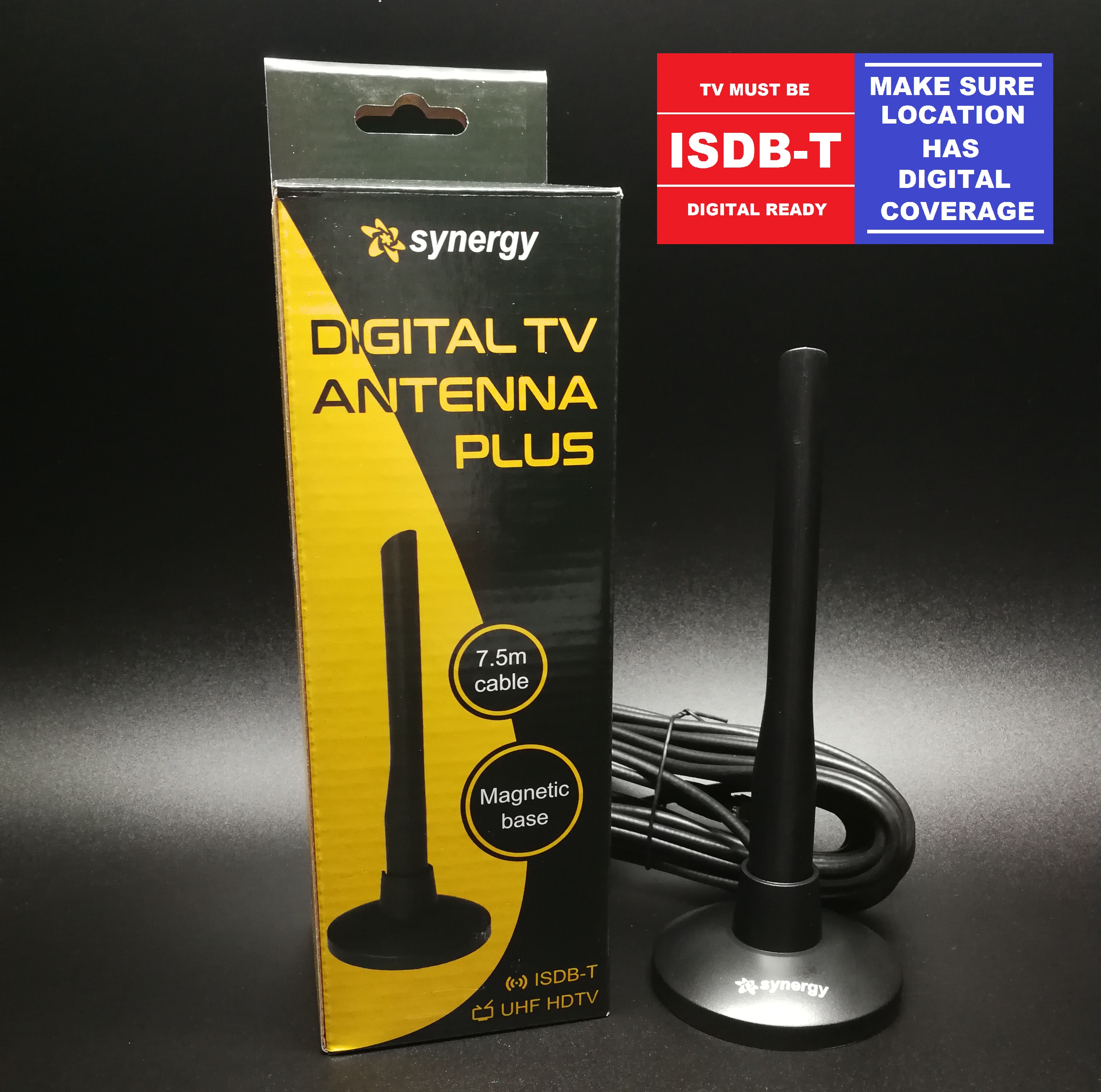 Synergy Digital ISDB-T Antenna TV Plus Replacement (SDA-101) | Lazada PH