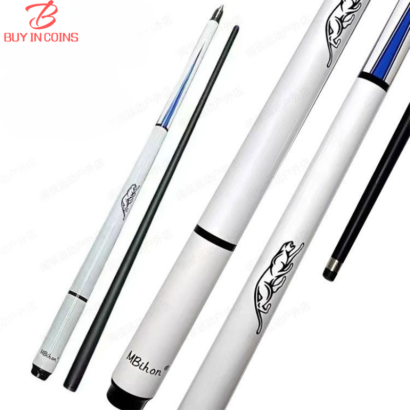 BC White Piano Lacquer Billiards Rod 1/2 Two-section Pool Cue | Lazada PH