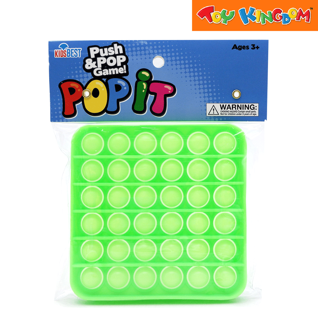 Push and Pop Game! Green Square Fidget Toy | Lazada PH