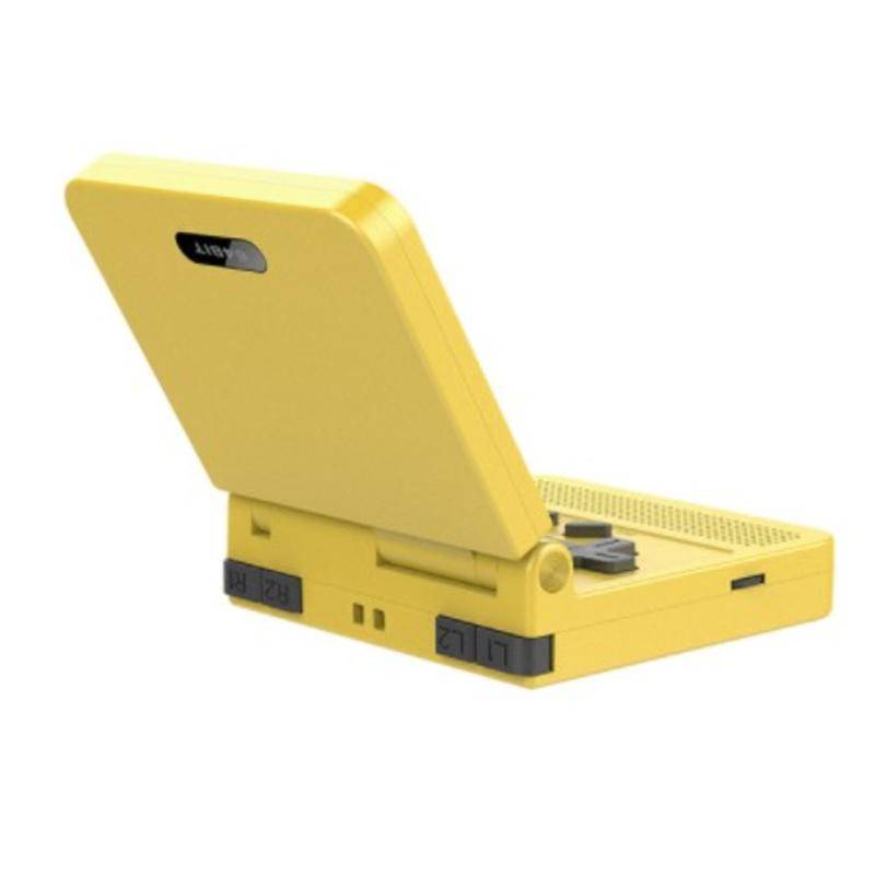 POWKIDDY v90 3-Inch IPS Screen Flip Handheld Console Dual Open System ...