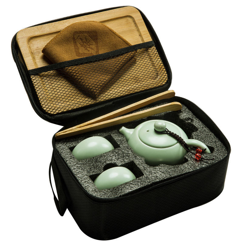 Travel Tea Pot Set 便携旅行茶具套装礼品 | Lazada